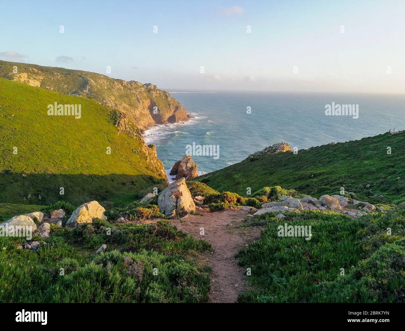 Cabo da Roca or Cape Roca is a cape which forms the westernmost point ...