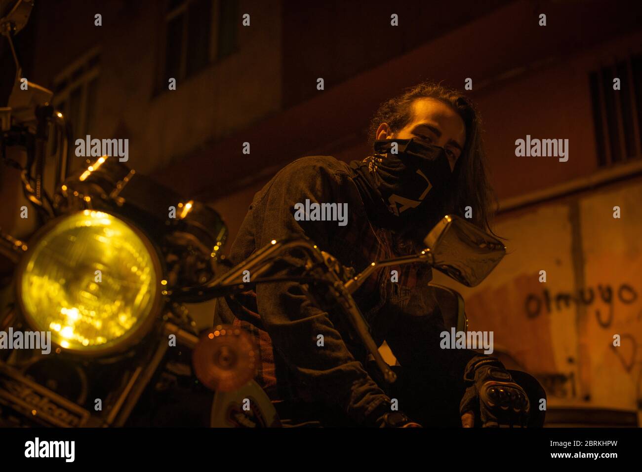 Old man with bandana hi-res stock photography and images - Alamy