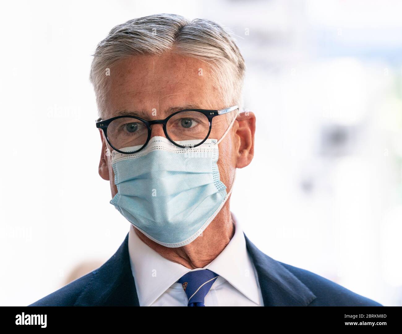New York, NY - May 21, 2020: Christopher Hillyer President/CEO of New ...