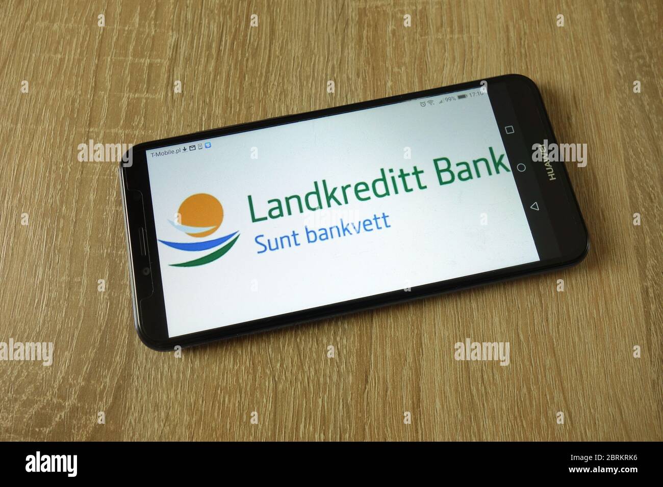 Landkreditt Bank logo displayed on smartphone Stock Photo - Alamy