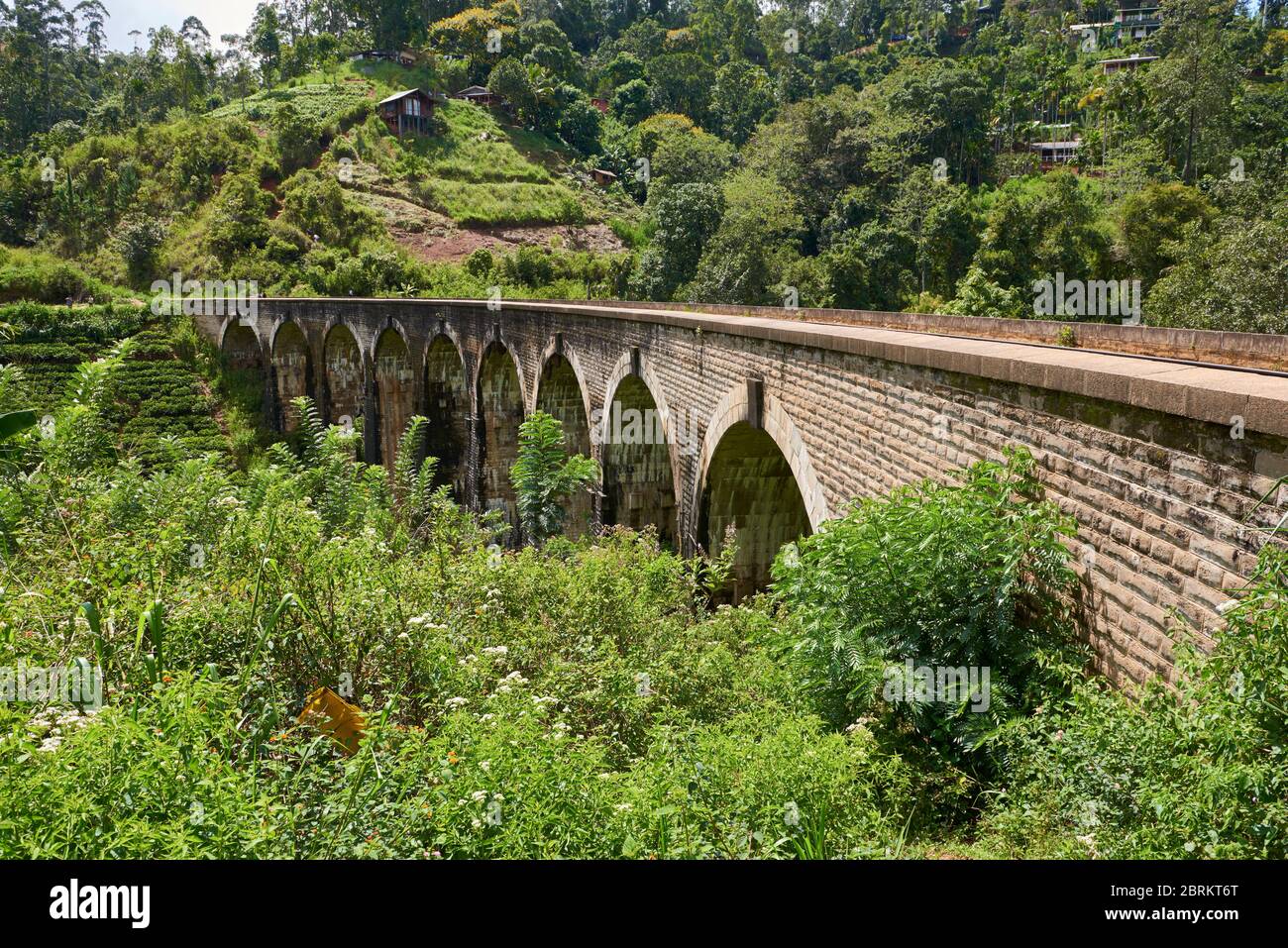Nine Arch Bridge in Ella, Sri Lanka Stock Photo - Alamy