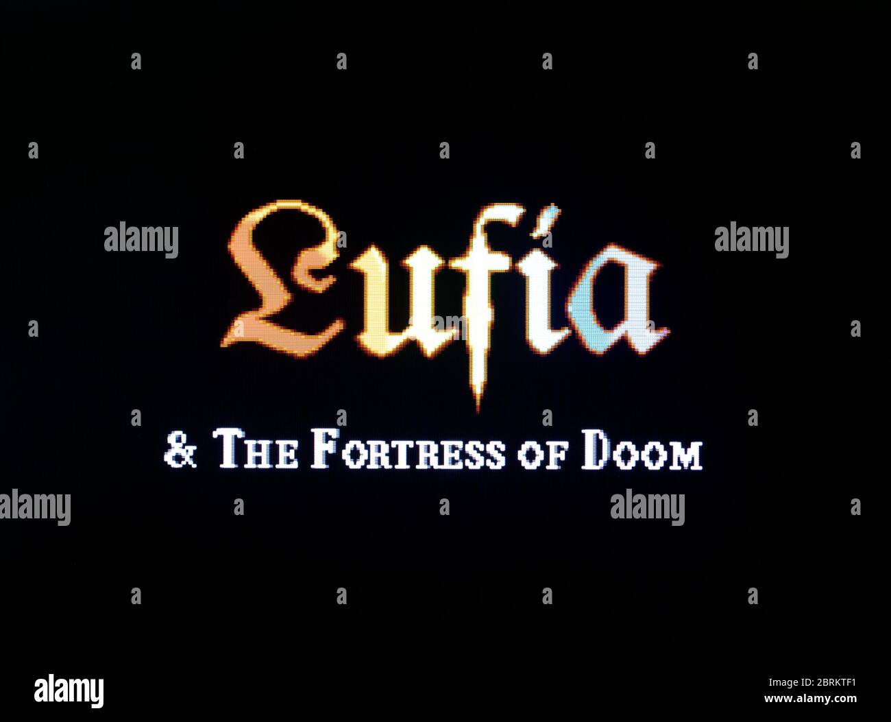 Lufia & The Fortress of Doom - SNES Super Nintendo - Editorial use only ...