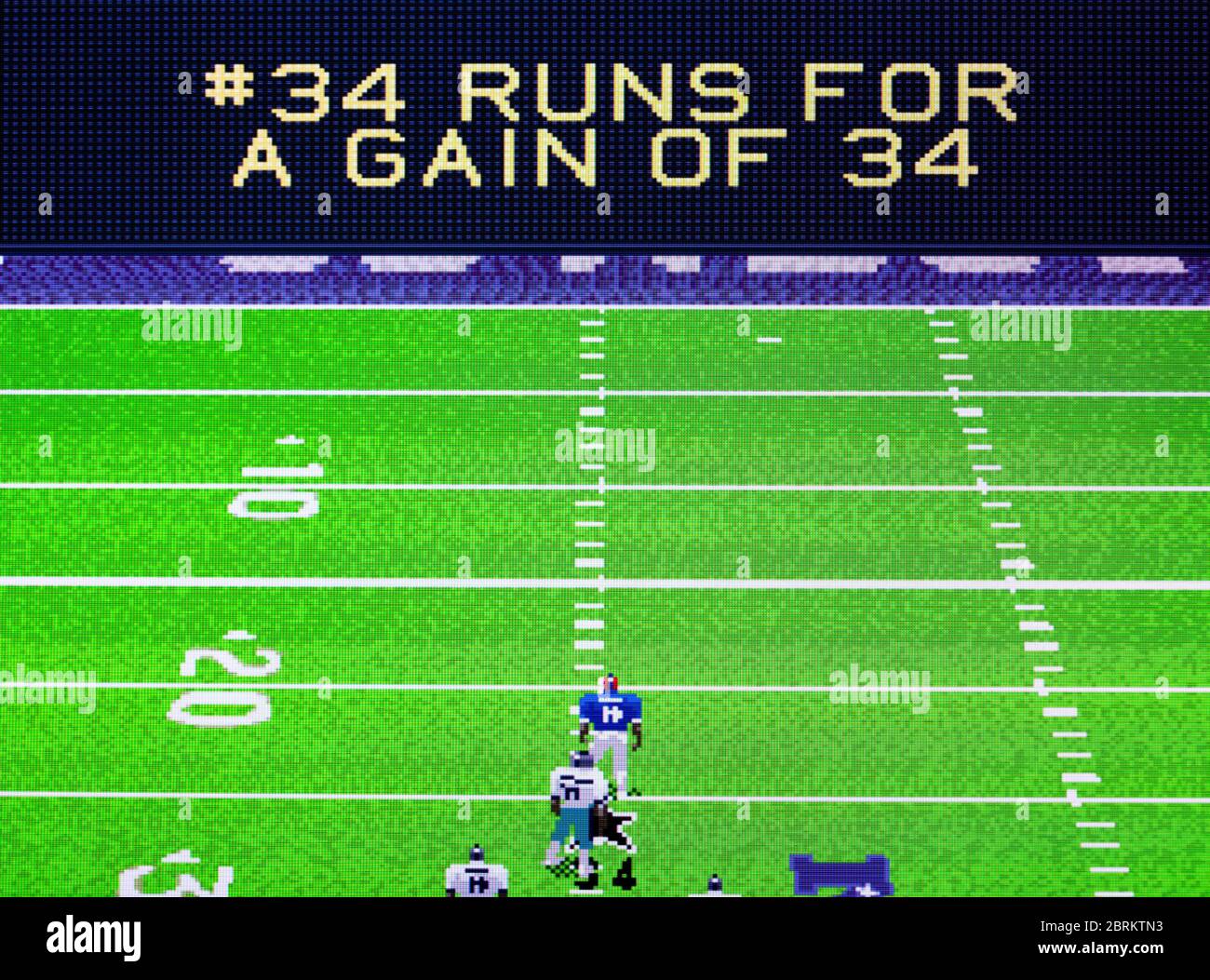 Madden NFL 95 - SNES Super Nintendo - Editorial use only Stock Photo ...