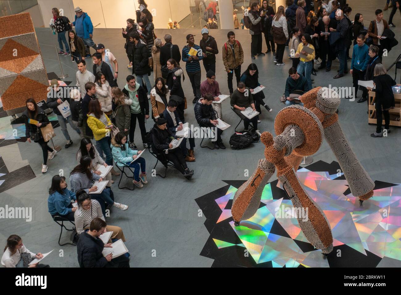 Museum of Modern Art MOMA Manhattan NYC Stock Photo - Alamy