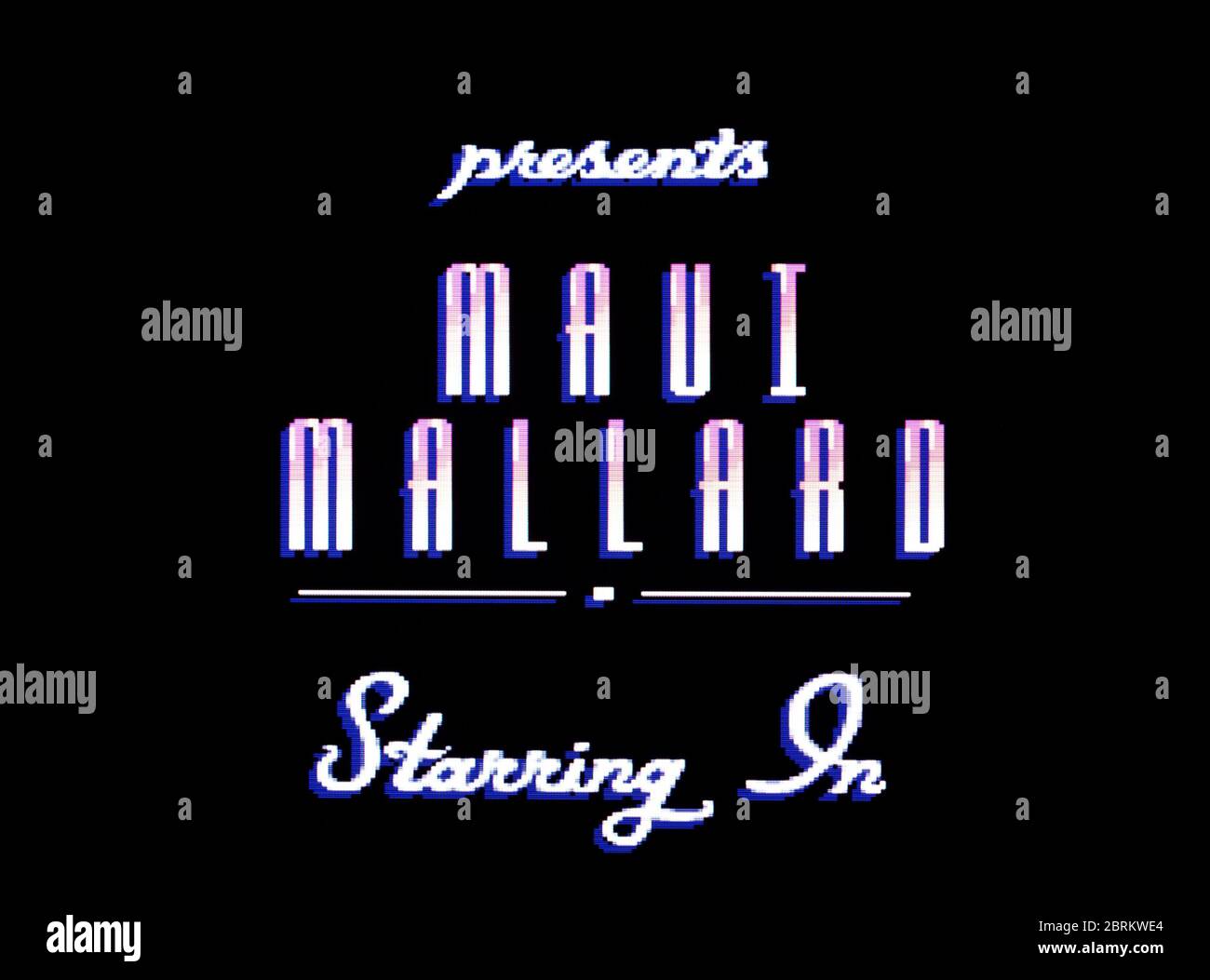 Donald Duck Maui Mallard in Cold Shadow - SNES Super Nintendo ...