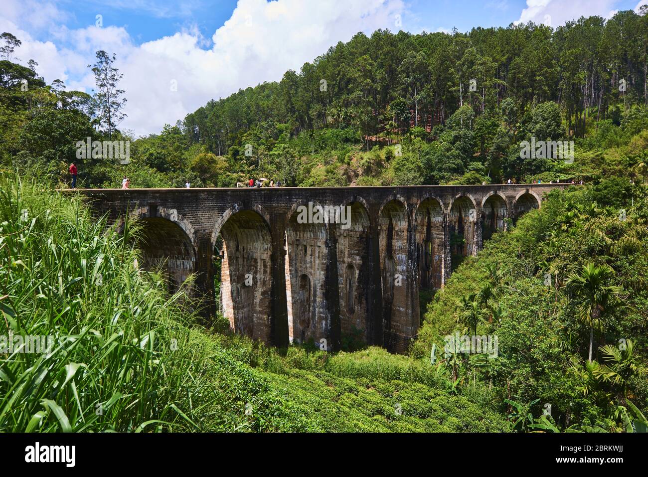 Nine Arch Bridge in Ella, Sri Lanka Stock Photo - Alamy