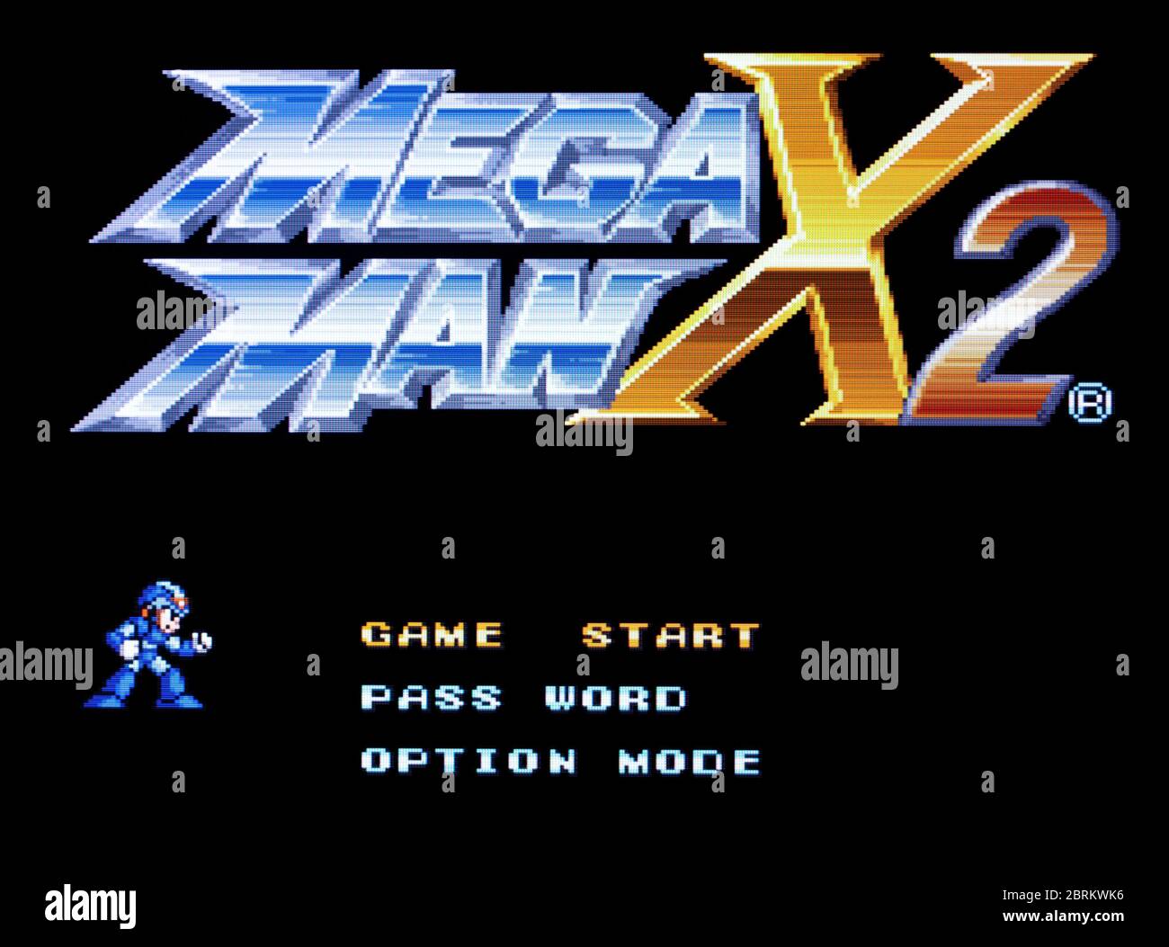 MegaMan X2 Mega Man 10 2 - SNES Super Nintendo - Editorial use only ...