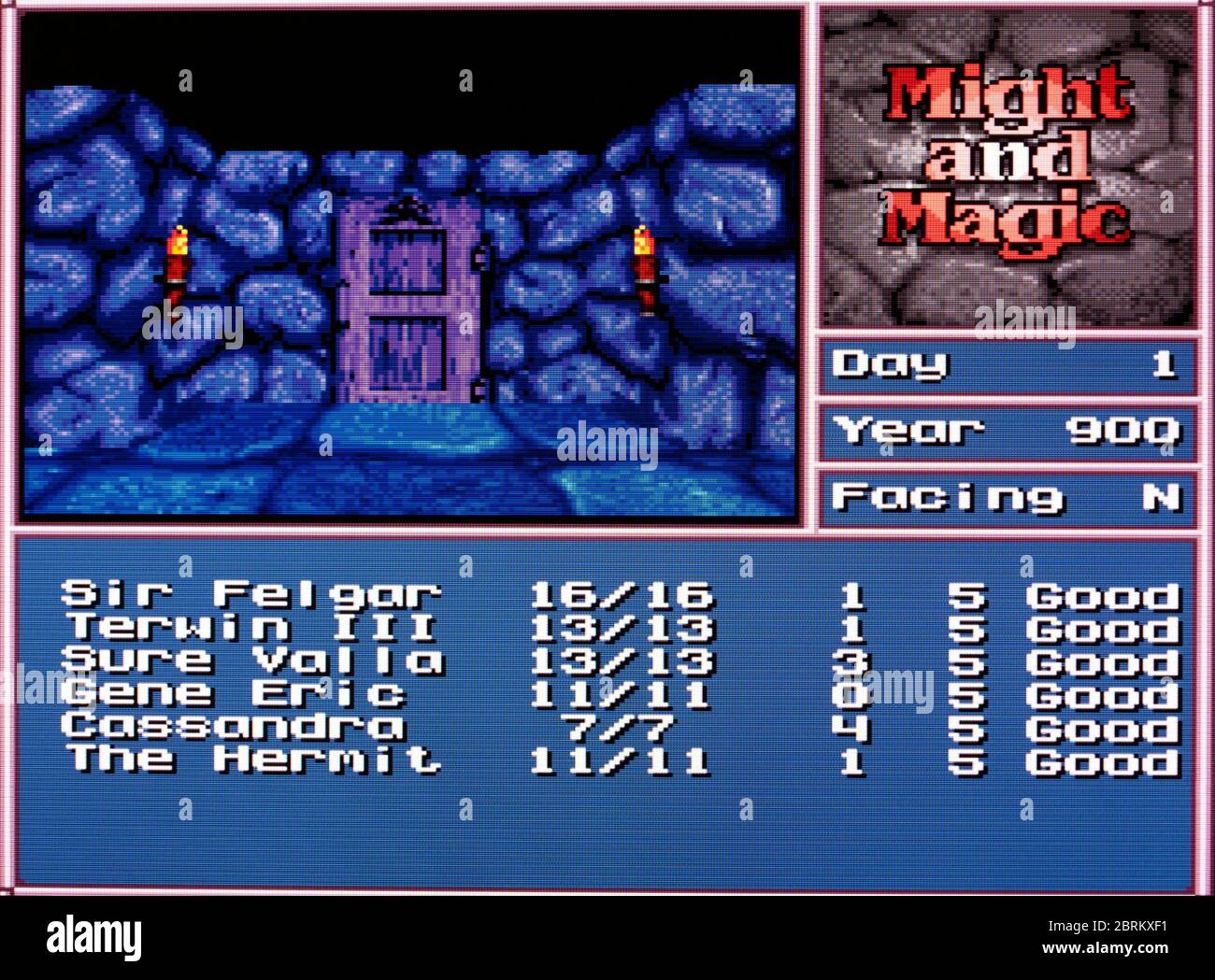 Might & Magic II 2 - SNES Super Nintendo - Editorial use only Stock ...