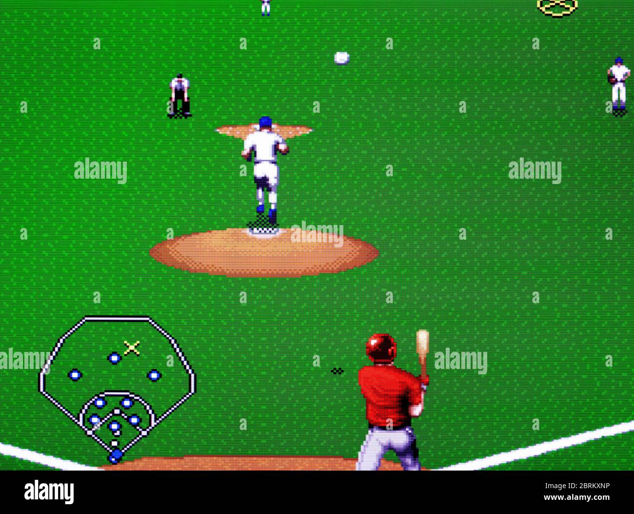 MLBA Baseball - SNES Super Nintendo - Editorial use only Stock Photo ...