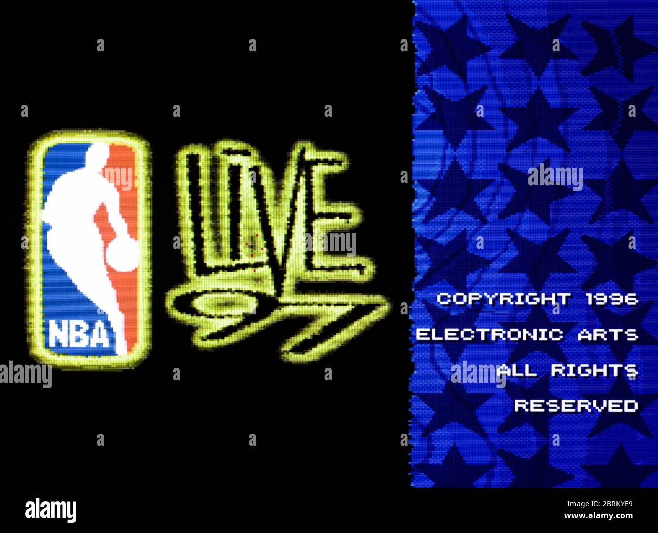 NBA Live 97 - SNES Super Nintendo - Editorial use only Stock Photo - Alamy