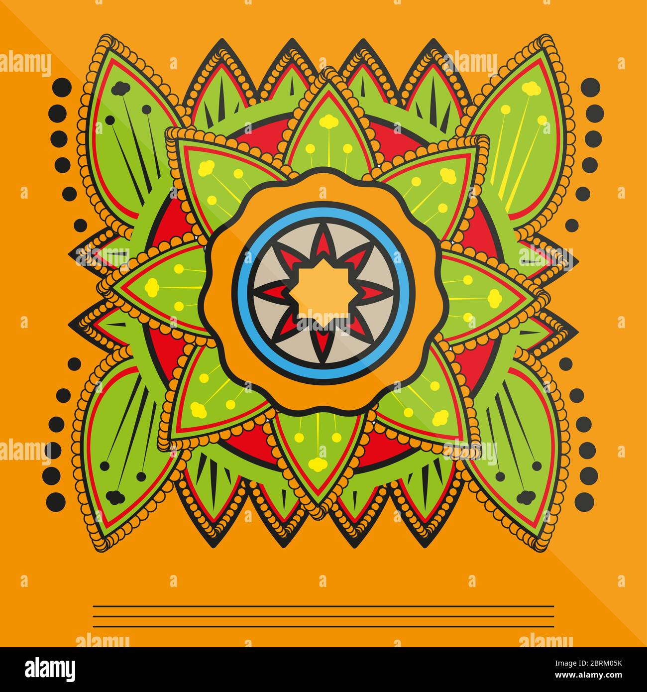 Mandala floral pattern Stock Vector Image & Art - Alamy