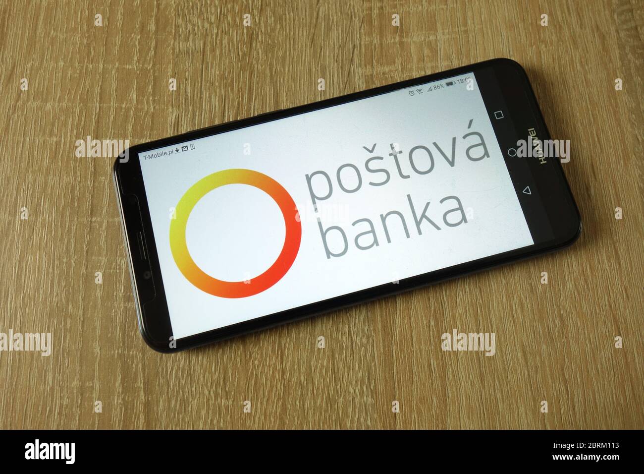 Postova banka logo displayed on smartphone Stock Photo - Alamy