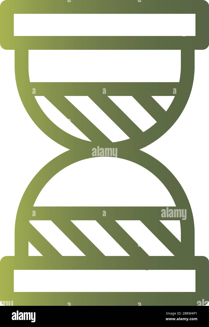 Sand hourglass gradient style icon design, Time timer clock glass ...