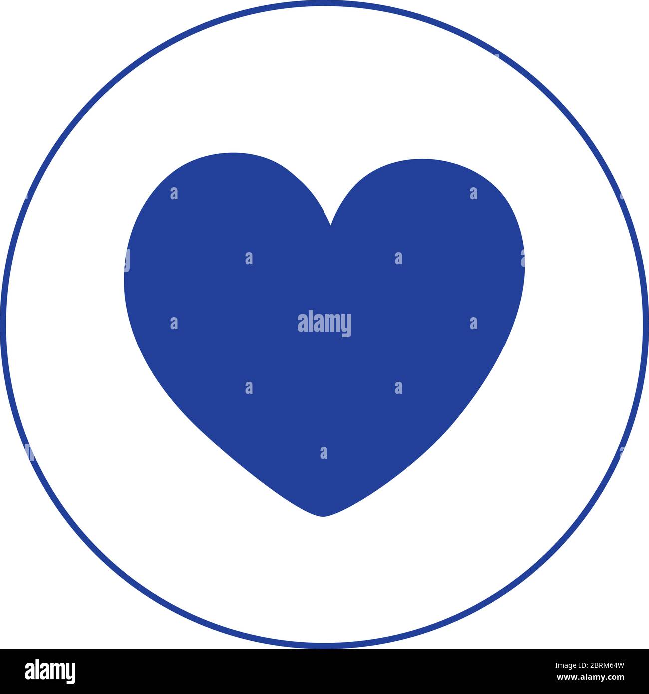 Heart inside circle icon design of love passion and romantic theme ...