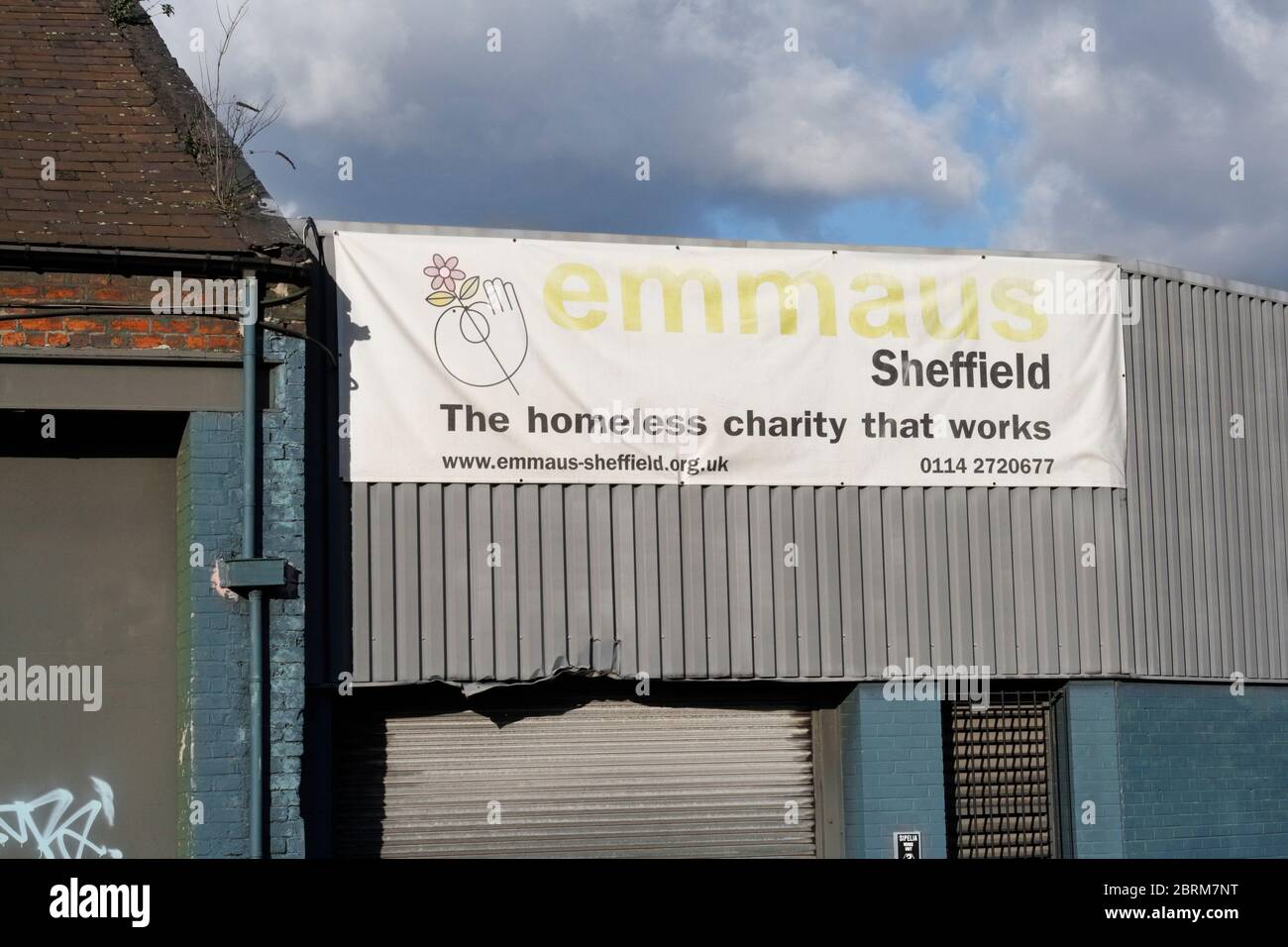 Emmaus homeless charity warehouse in Sheffield England UK Stock Photo ...