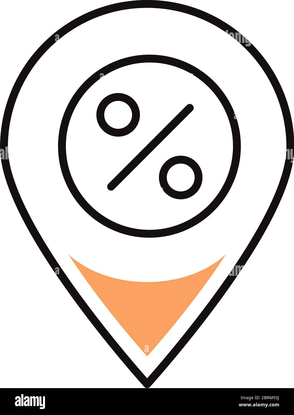 sale percentage mark line style icon design of Shopping commerce and ...