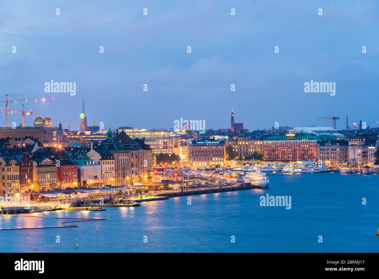 Stockholm night sun hi-res stock photography and images - Alamy