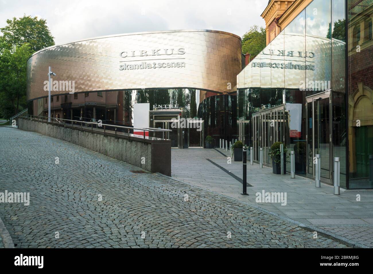 Circus Scandia scenen at Djurgarden animal park island in stockholm ...