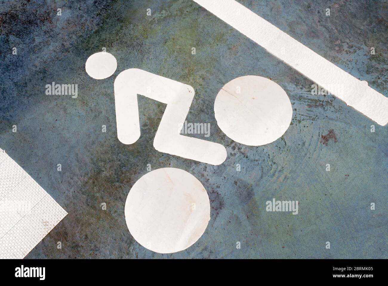 Road ground signs hi-res stock photography and images - Alamy