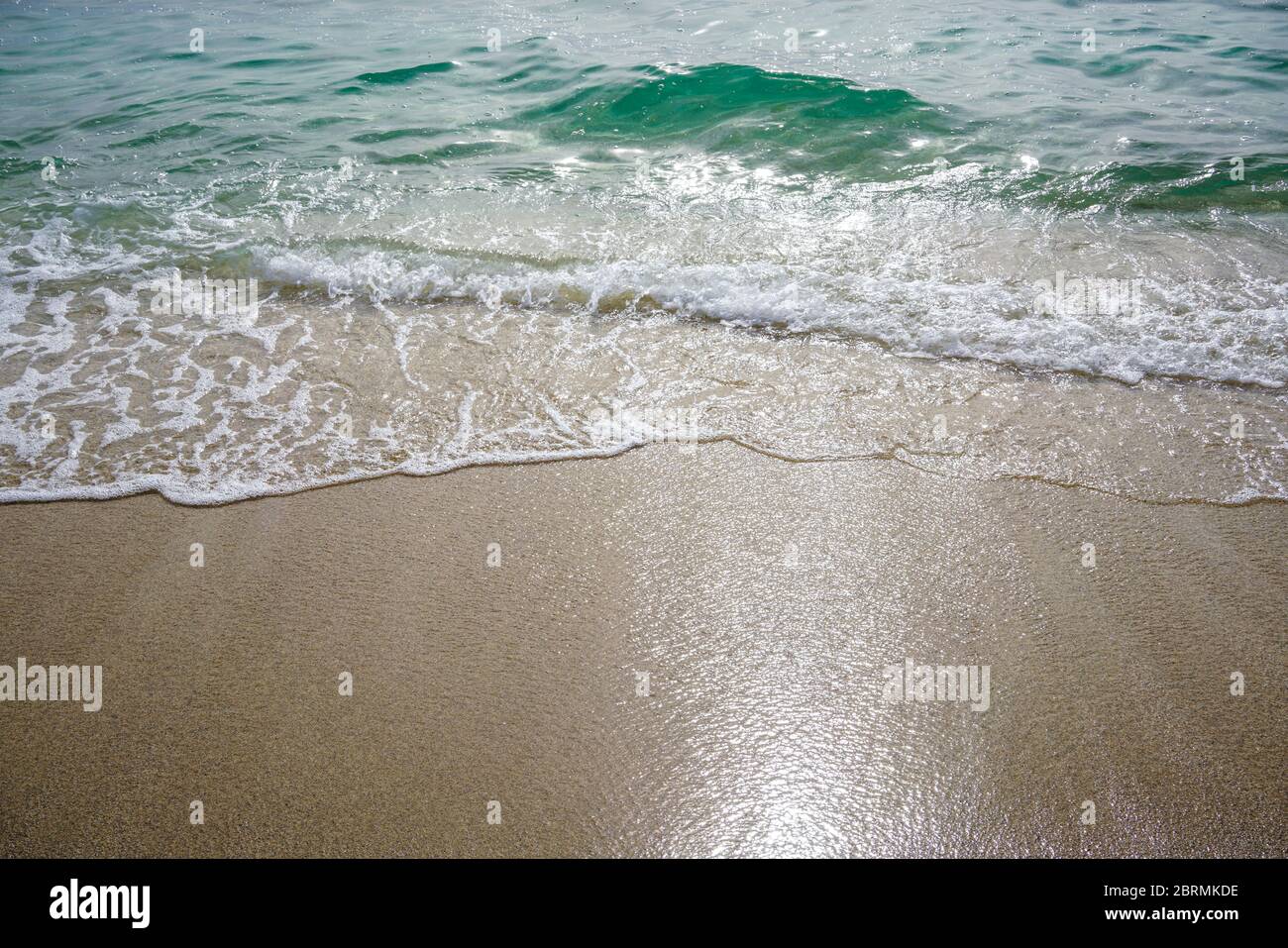 Cleopatra sand beach in Alanya reviera Stock Photo - Alamy