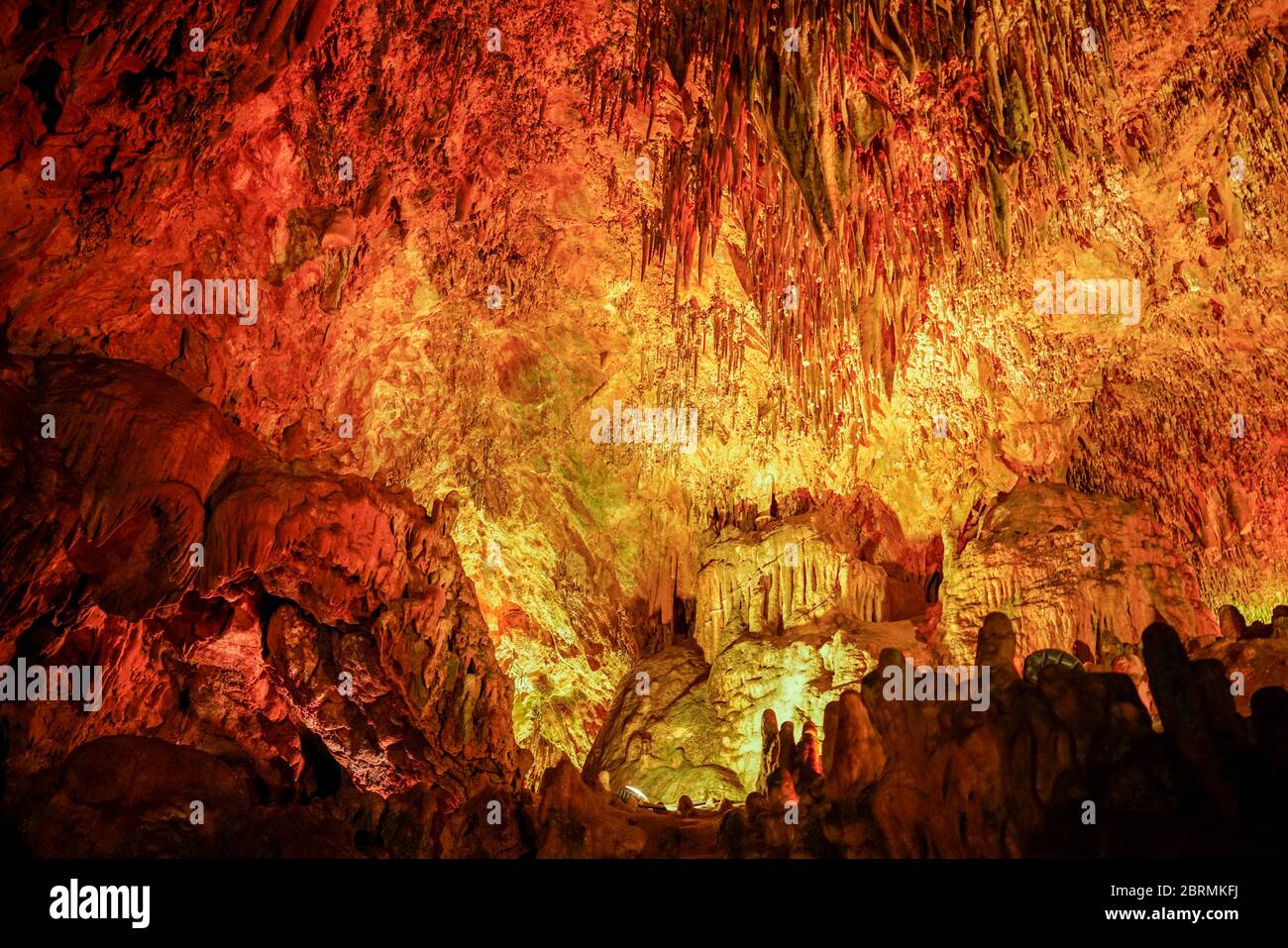 Damlatas Caves in Alanya near Cleopatra beach Stock Photo - Alamy