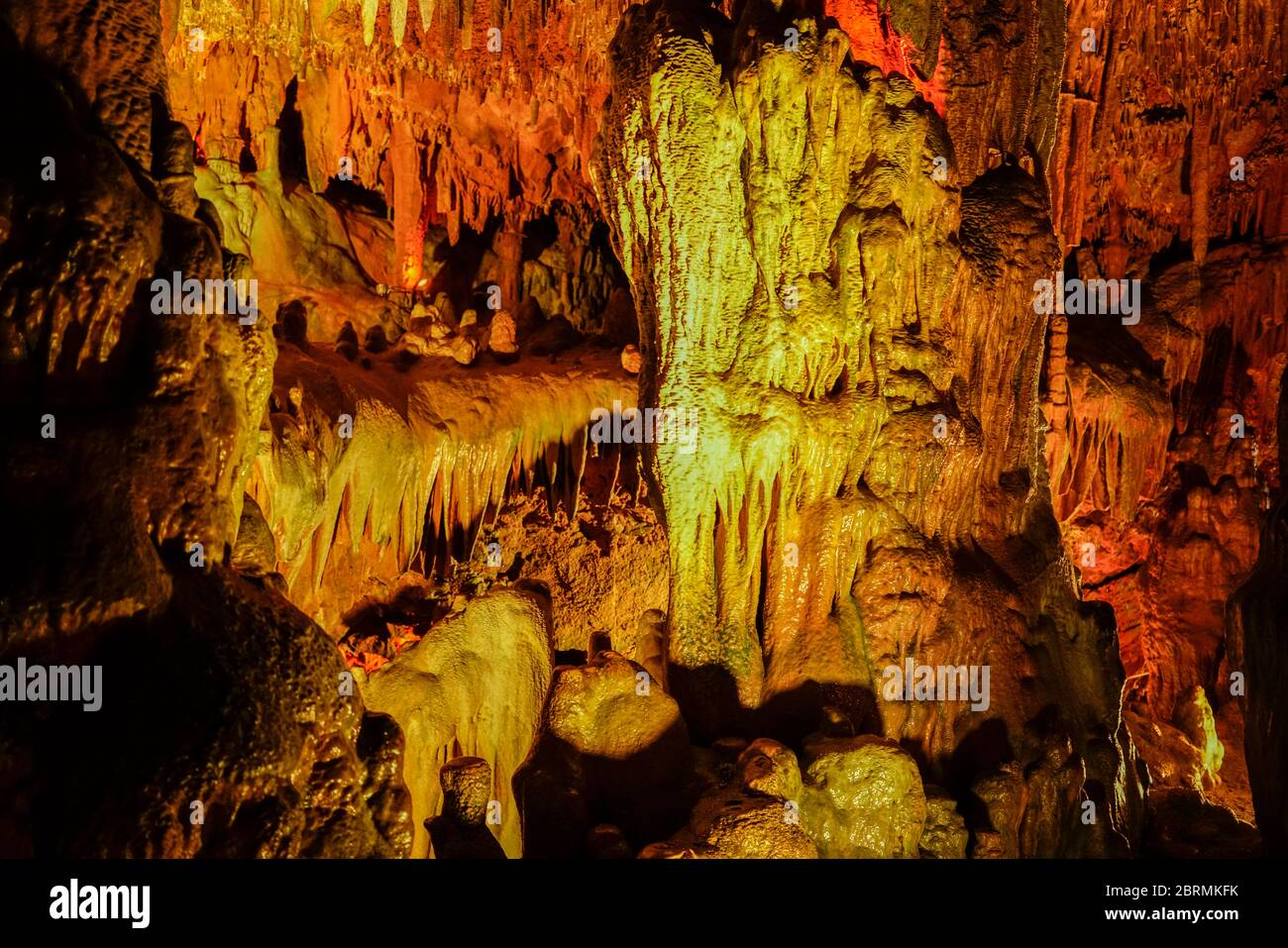 Damlatas Caves in Alanya near Cleopatra beach Stock Photo - Alamy