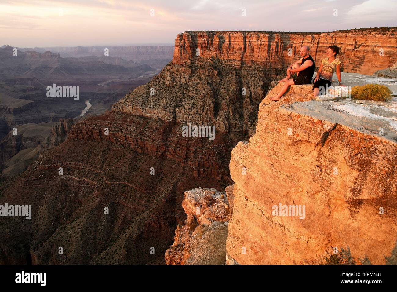 Grand Canyon Overlook North Rim Stock Photo - Alamy