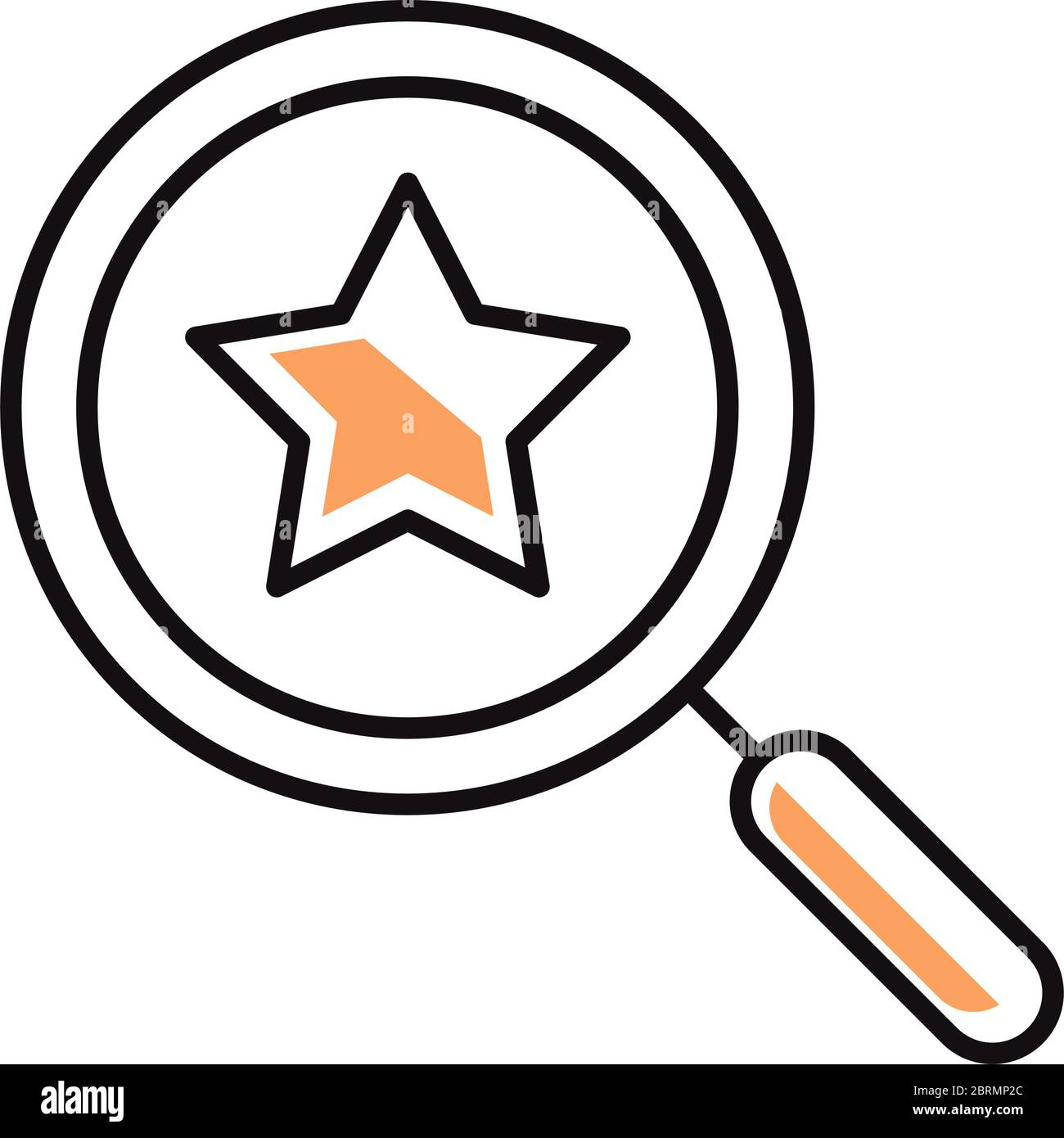 Lupe icon image hi-res stock photography and images - Alamy