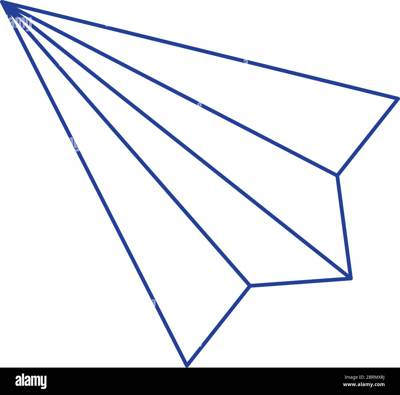 Origami paperplane design, Travel paper airplane fly transport aviation ...