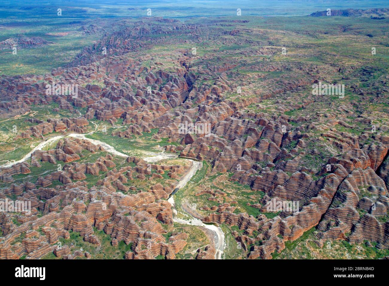 Aerial view of the Bungle Bungles Stock Photo - Alamy