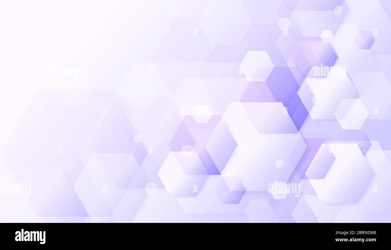 Purple hexagonal mosaic Stock Vector Images - Alamy