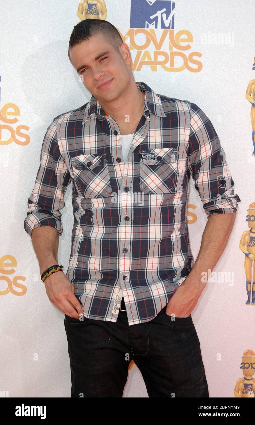 Mark Salling at the 2010 MTV Movie Awards Gibson Ampitheatre at ...