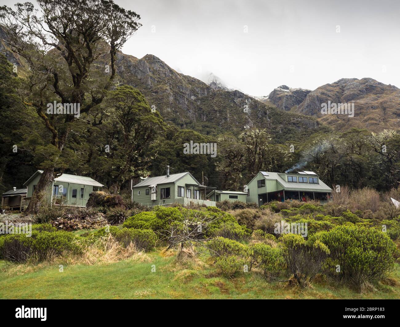 Routeburn shelter hi-res stock photography and images - Alamy
