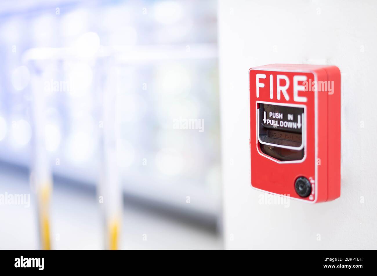 Fire Break Glass Fire Alarm High Resolution Stock Photography and ...