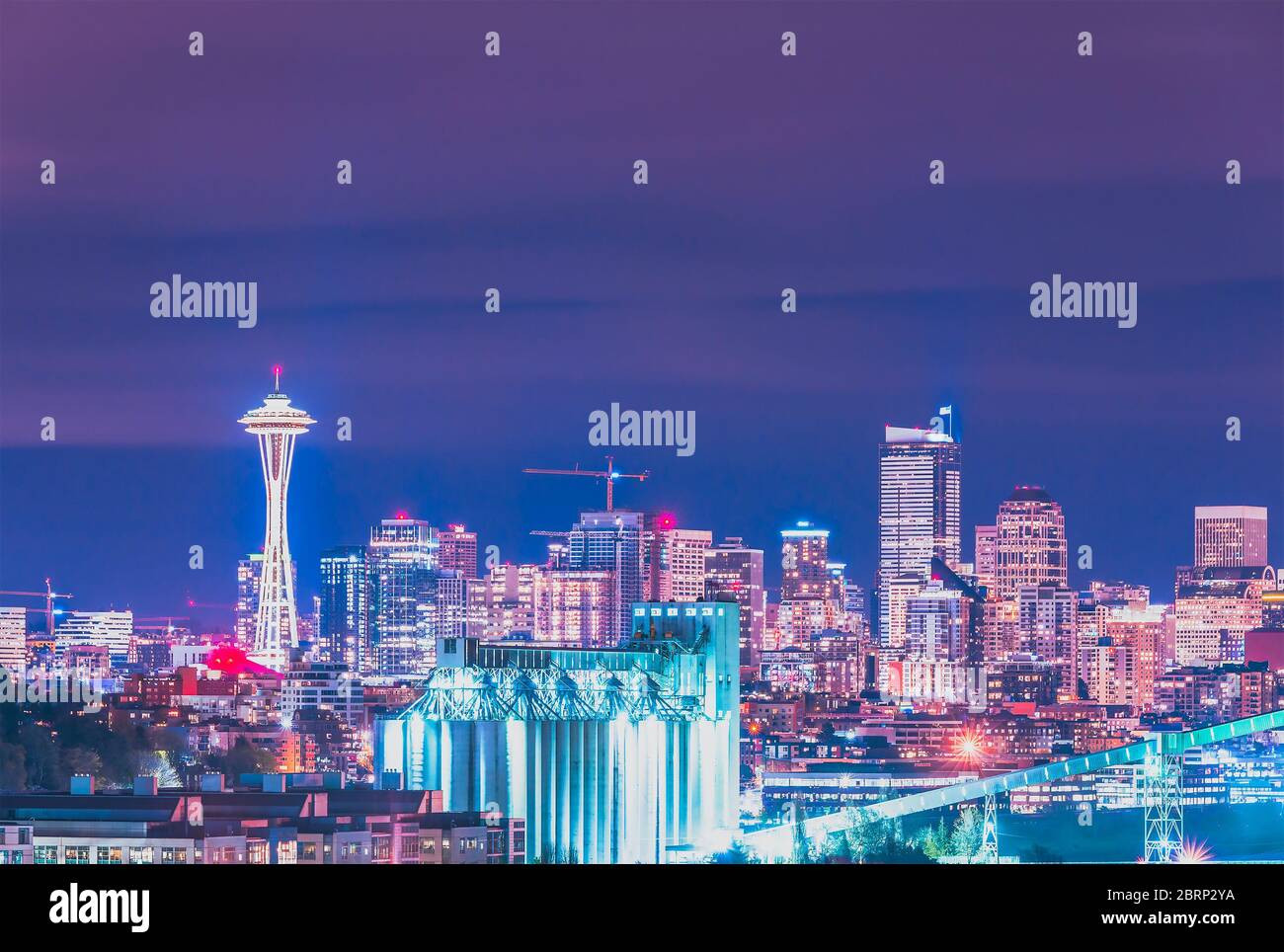 Seattle cityscape hi-res stock photography and images - Alamy