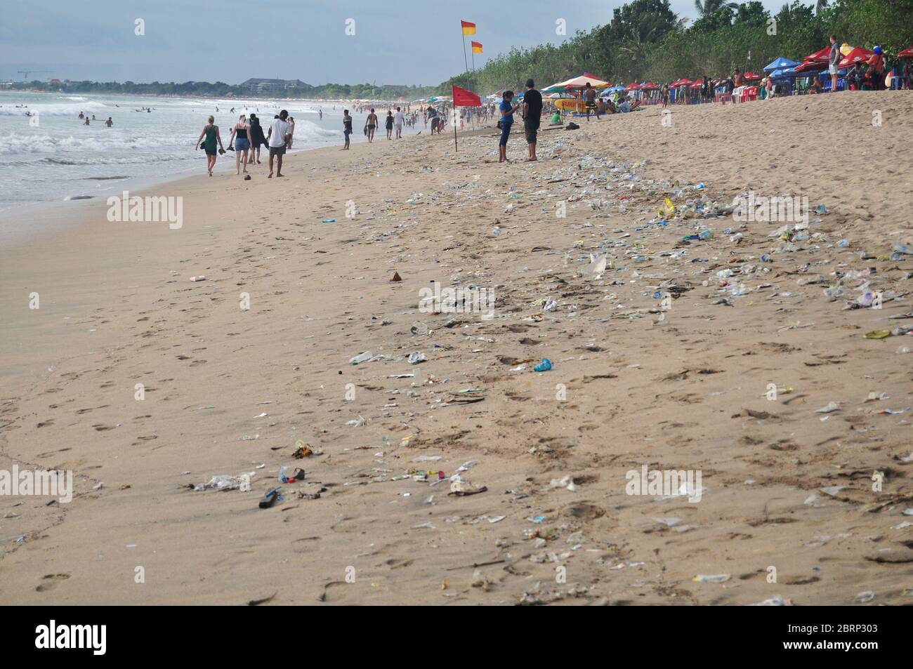 BALI, INDONESIA - MARCH 25 : Garbage from Indonesian people and ...