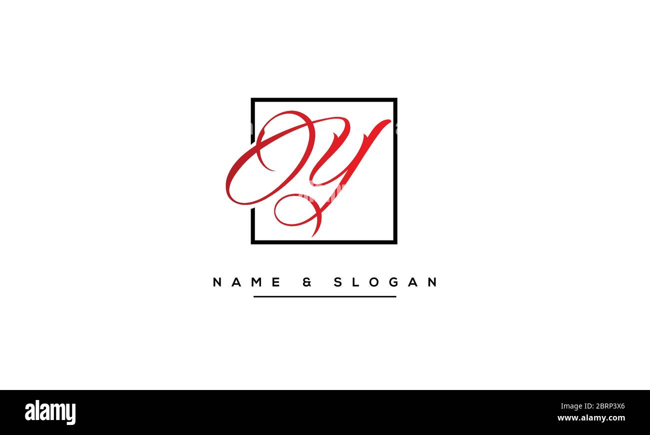 Abstract Letter Y, YY Logo Monogram Stock Vector Image & Art - Alamy