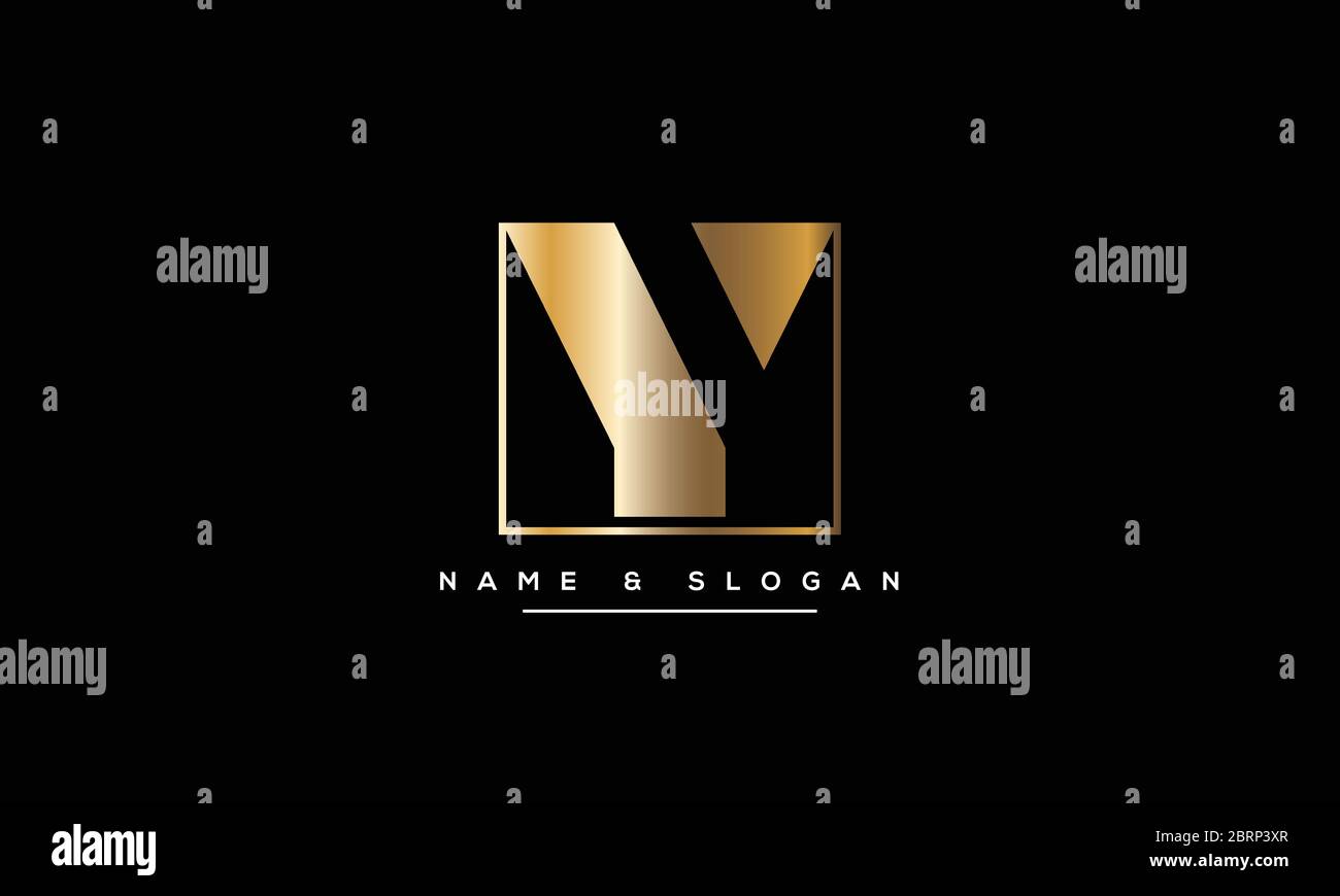 Abstract Letter Y, YY Logo Monogram Stock Vector Image & Art - Alamy