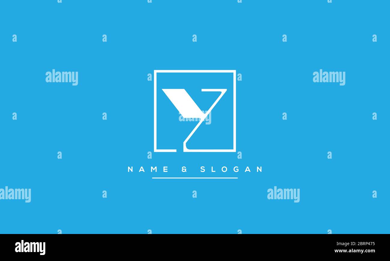Abstract Letter Y, YY Logo Monogram Stock Vector Image & Art - Alamy