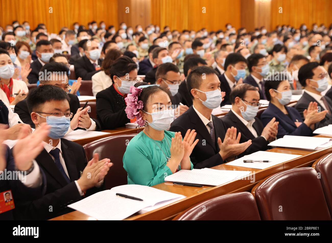 Beijing, China. 22nd May, 2020. The third session of the 13th National ...