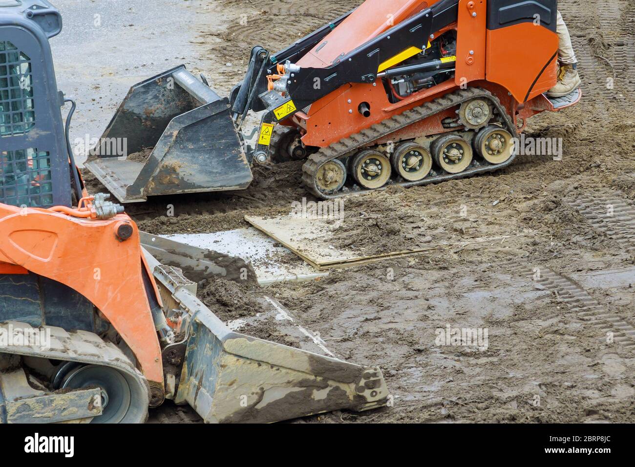 Earthmoving equipment in process hi-res stock photography and images ...