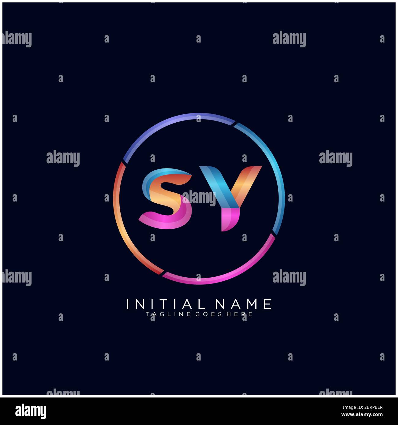 Letter sy Stock Vector Images - Alamy