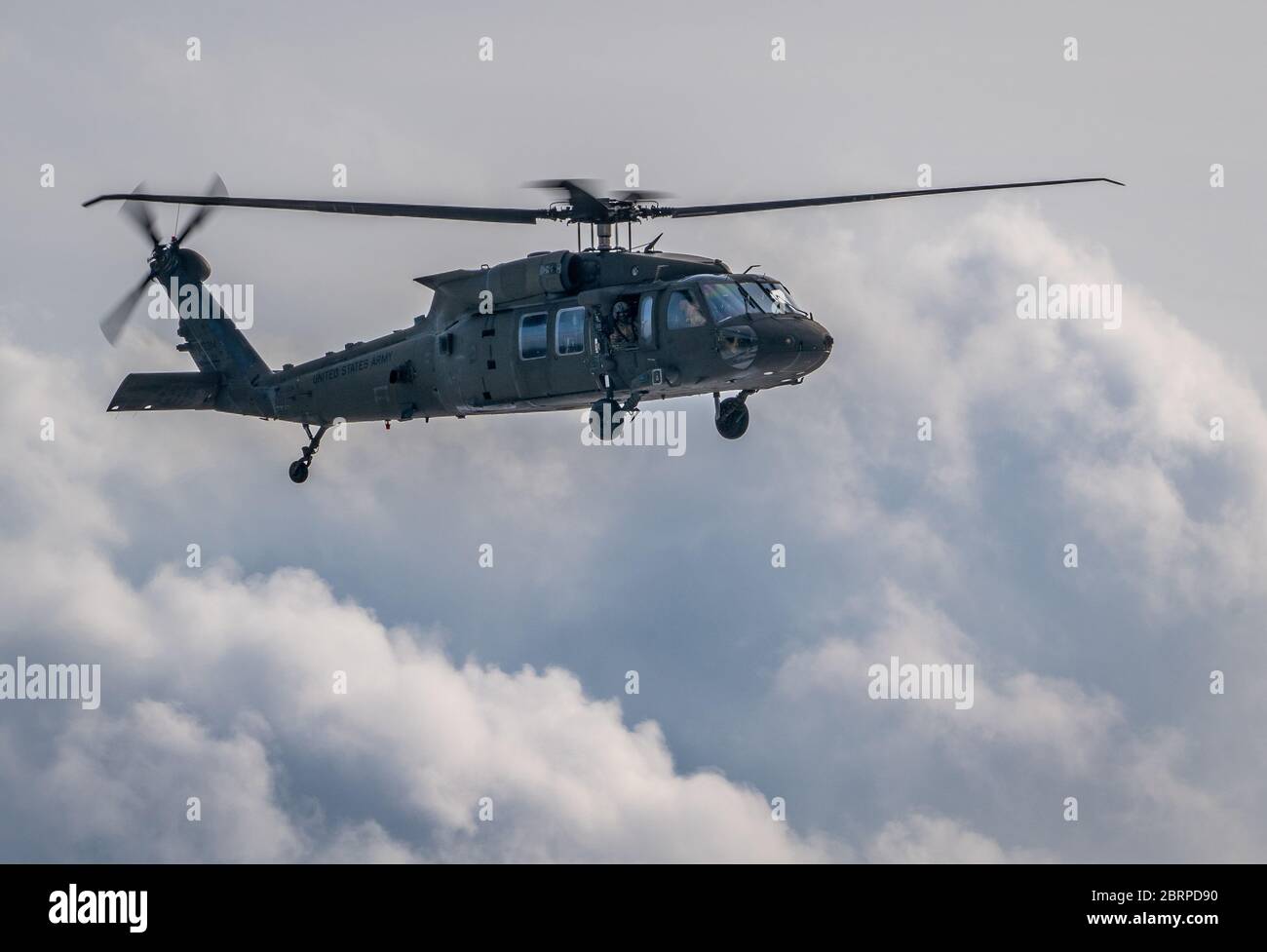 A UH-60 Blackhawk of the 1-214th General Support Aviation Battalion ...