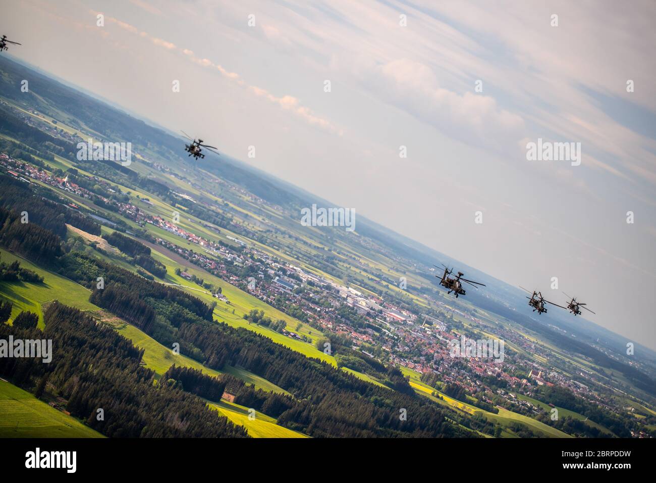 Delta Formation of Apache's over Germany Yesterday, 1-3rd Attack ...