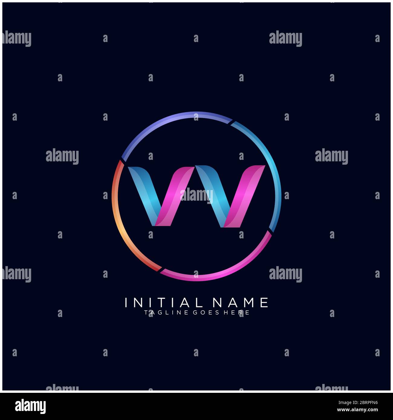Vv logo vector vectors hi-res stock photography and images - Alamy