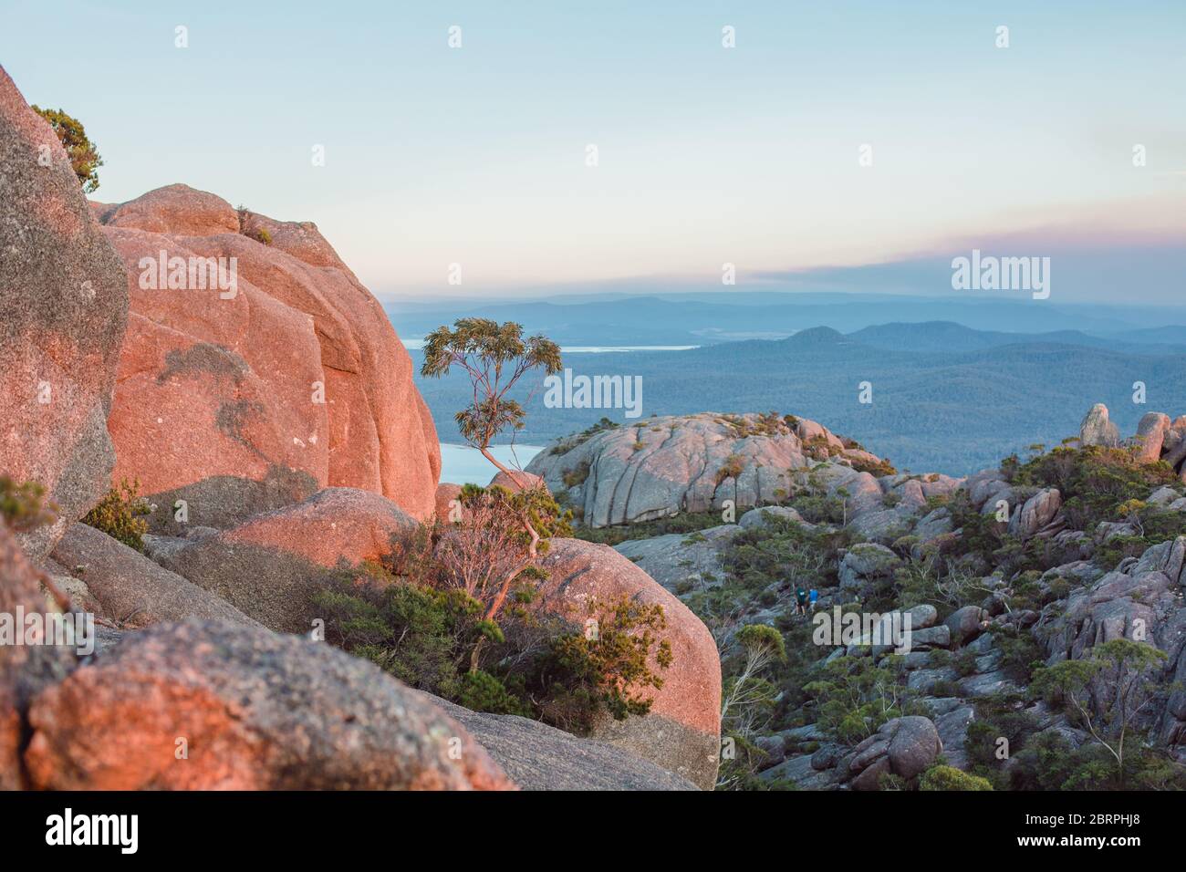 Mt Amos, Freycinet National Park Tasmania Sunrise Stock Photo - Alamy