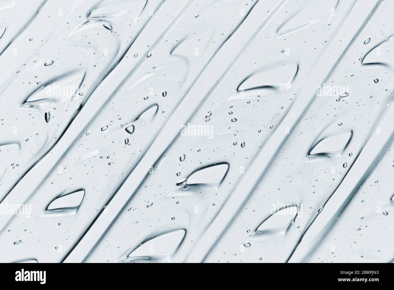 Liquid gel texture. Skin care product smudge abstract background. Clear ...