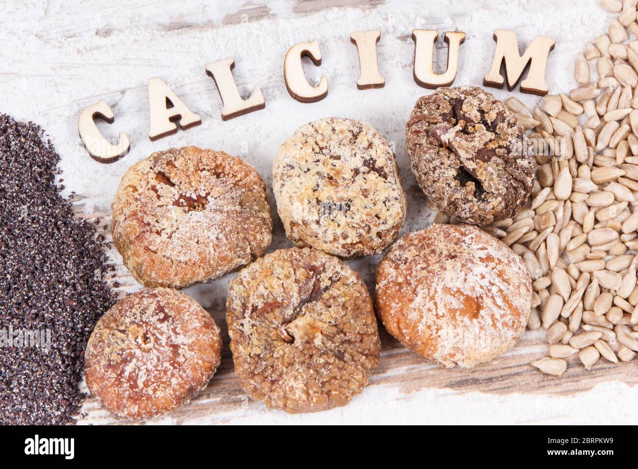 Inscription calcium and natural ingredients or products as source ...