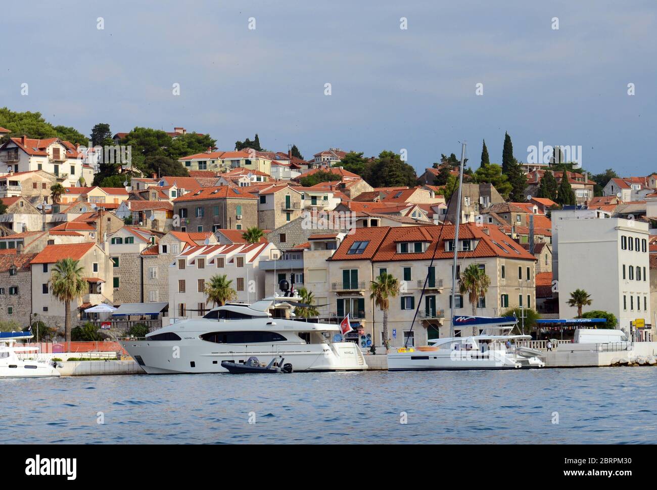 Views of Split from the Adriatic sea Stock Photo - Alamy