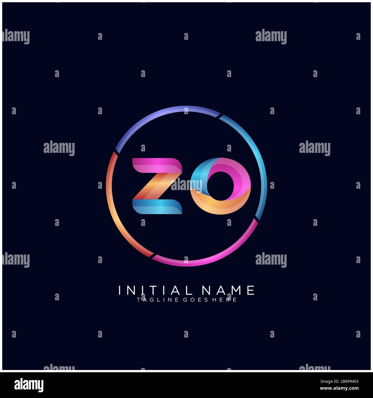 Letter zo logo hi-res stock photography and images - Alamy